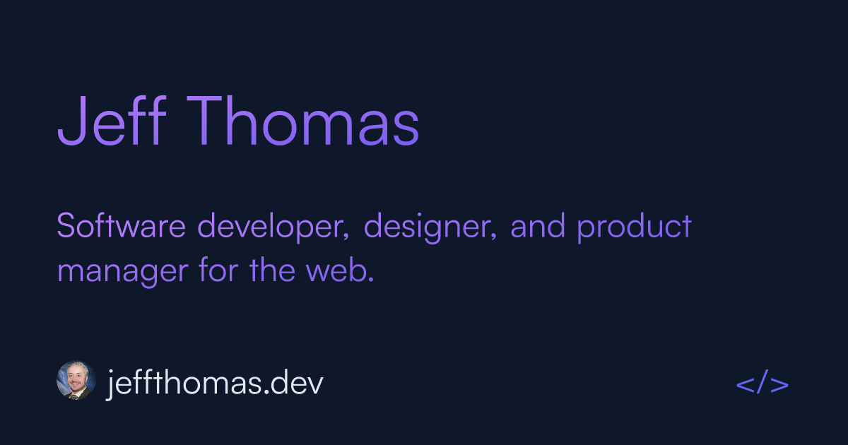 Jeff Thomas